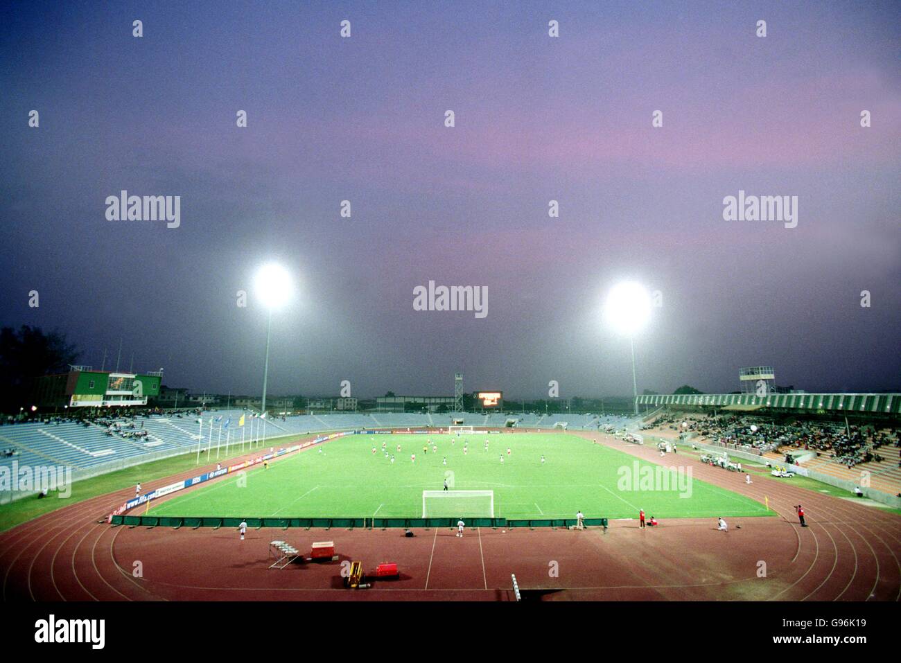 General view of the liberty stadium in ibadan hi-res stock photography ...