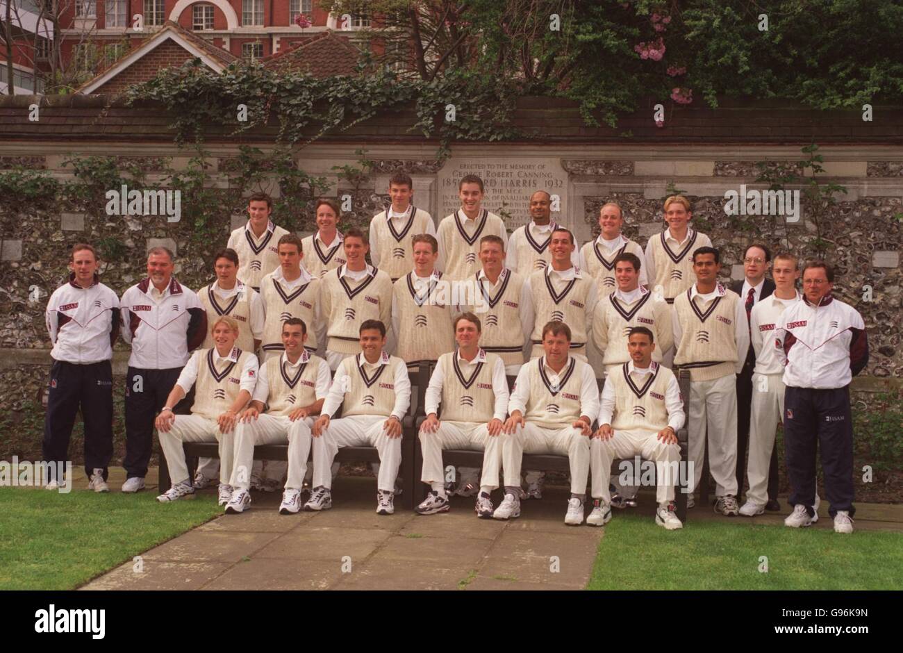 Cricket - Middlesex CCC Photocall Stock Photo - Alamy