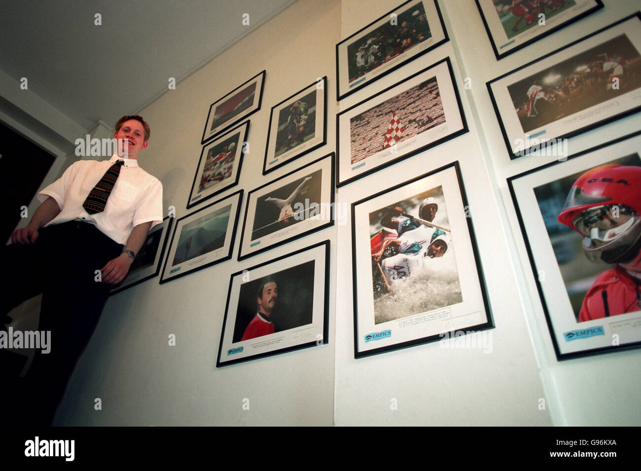 EMPICS Marketing. EMPICS Technical Manager Neil Robst with some ...