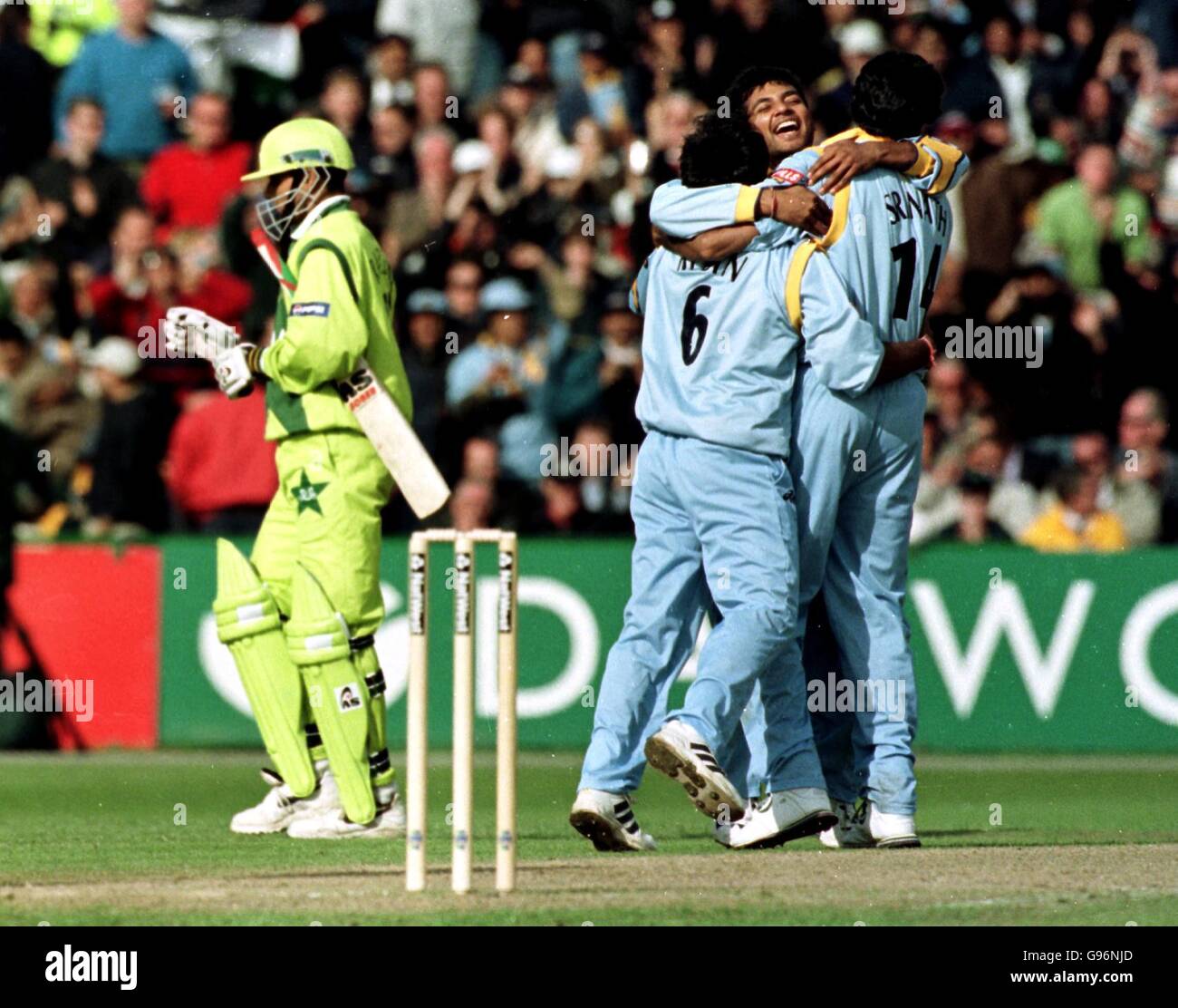 Cricket - ICC World Cup - Super Six - India v Pakistan. Pakistan's ...