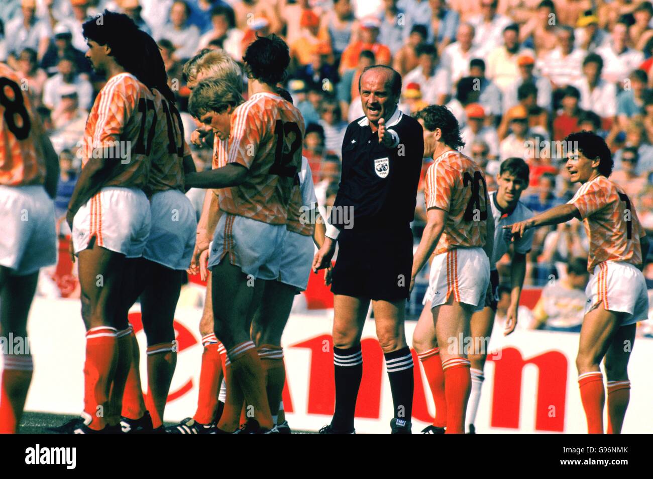 Soccer - European Championships - Euro 88 West Germany - Group Two ...
