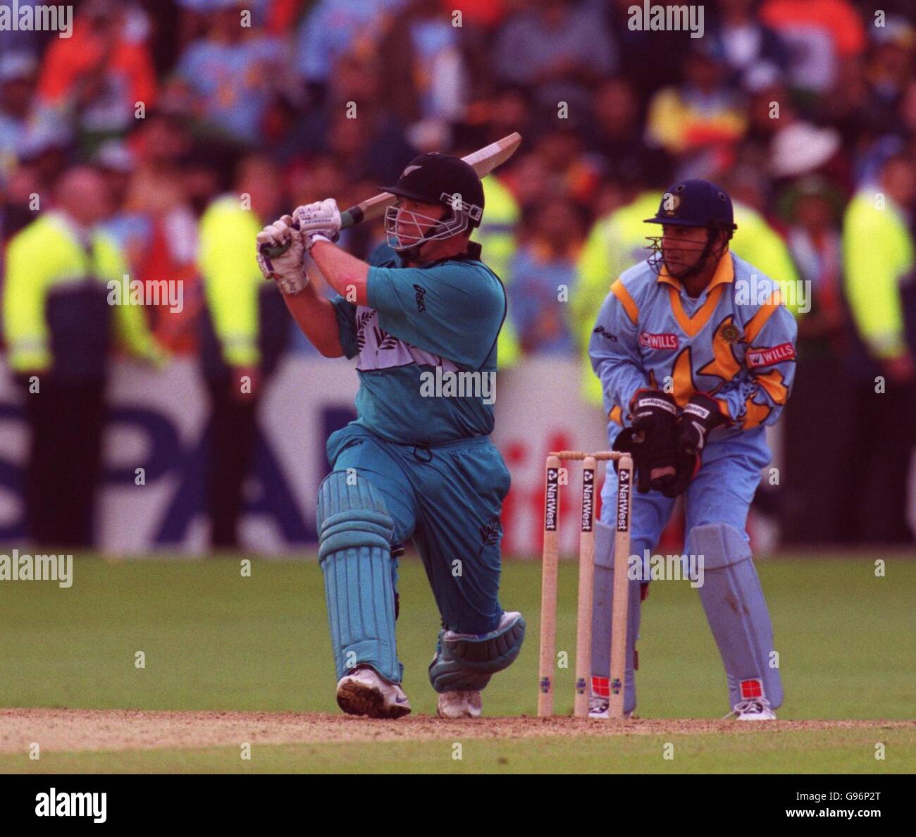 Cricket icc world cup super six india v new zealand hi-res stock ...