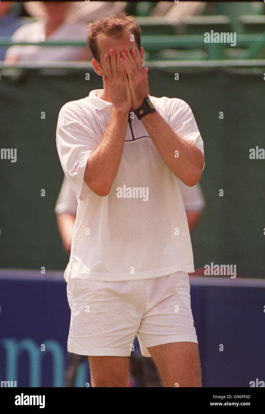 Tennis - Nottingham Open - 2nd Round Stock Photo - Alamy