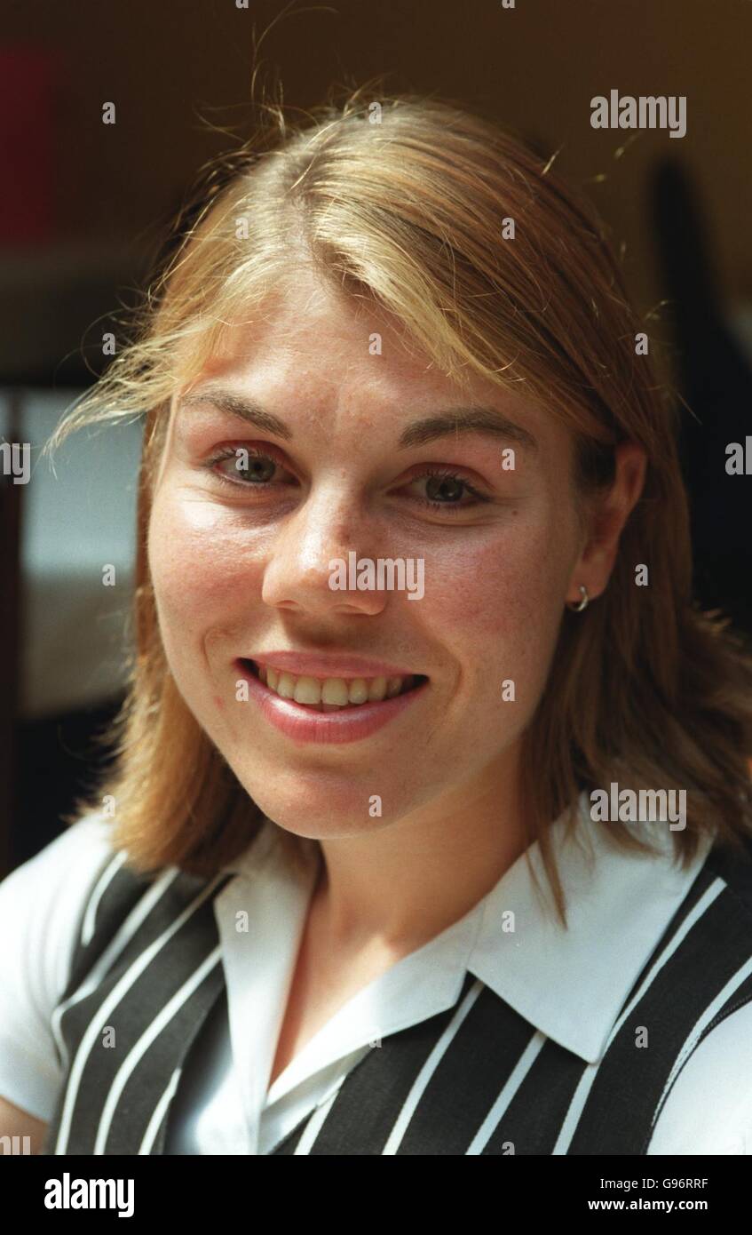 Athletics-Keri Maddox-. Keri Maddox,100m hurdler working at Julian's ...