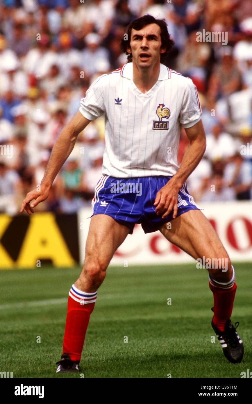 Soccer world cup spain 82 group four france v kuwait hi-res stock ...