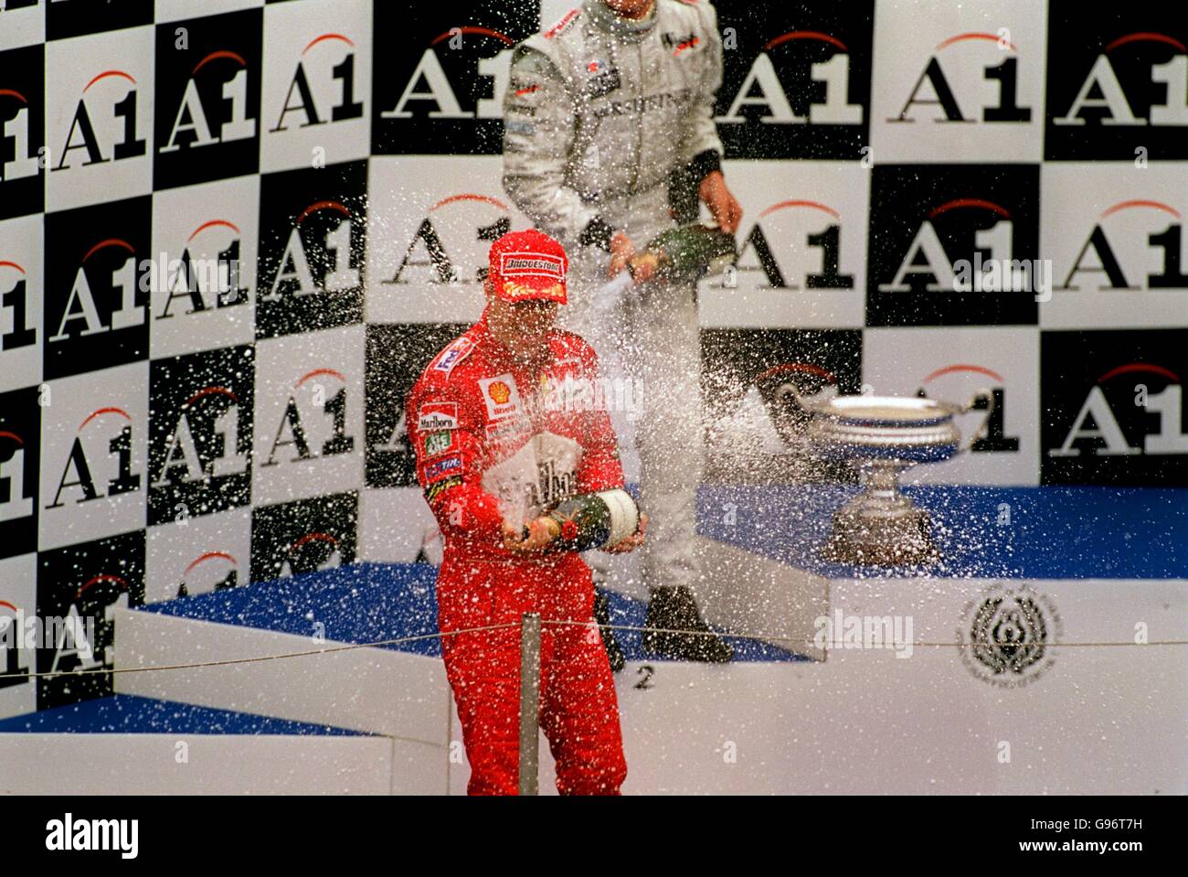 Formula One Motor Racing - Austrian Grand Prix. Race winner Eddie ...