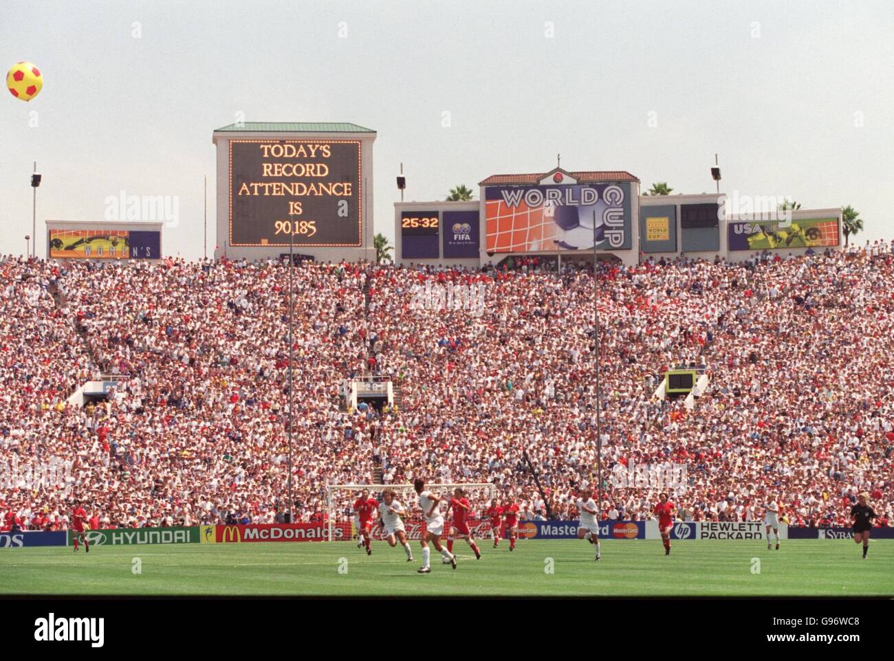 Women's Soccer - World Cup USA 99 - Final - China v USA Stock Photo - Alamy