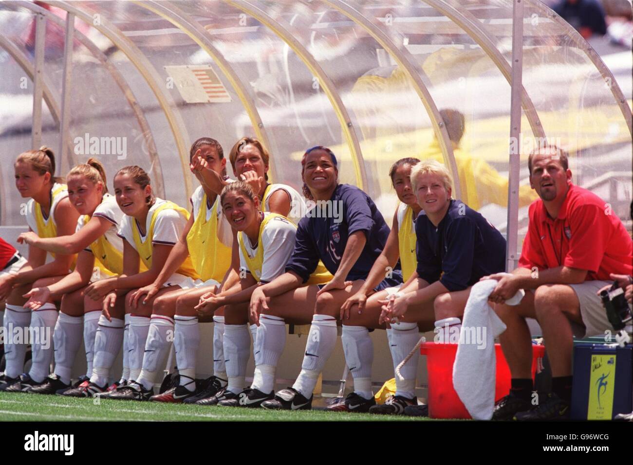 Women's Soccer - World Cup USA 99 - Final - China v USA Stock Photo - Alamy