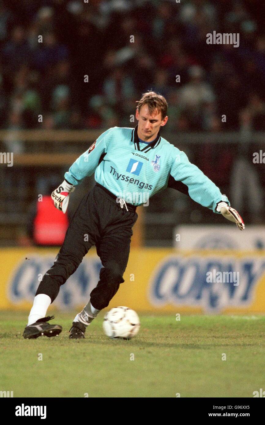 Gintaras stauce goalkeeper msv duisburg hi-res stock photography and ...