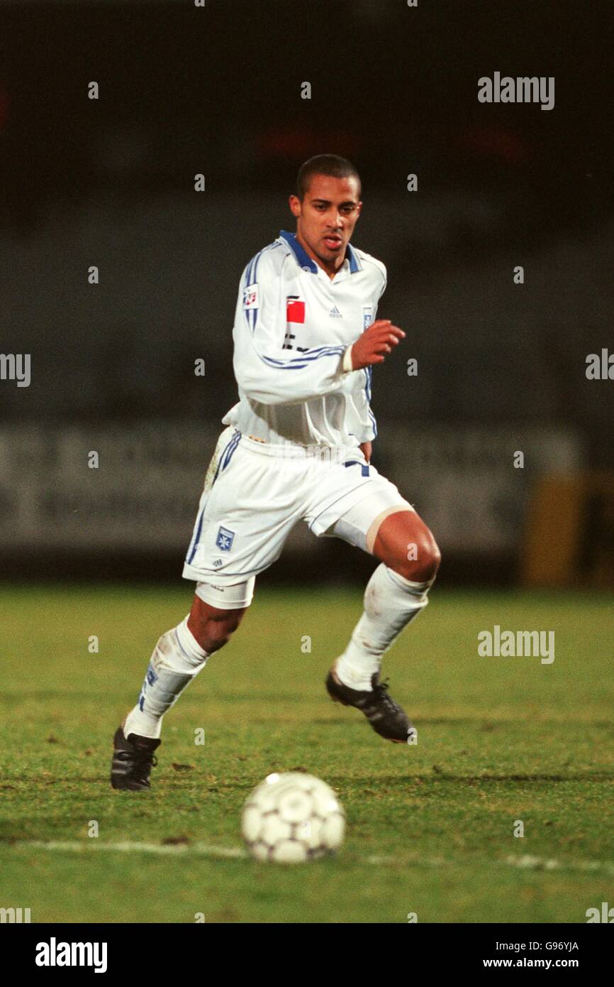French Soccer - Premiere Division - Auxerre v Toulouse. Steve Marlet ...