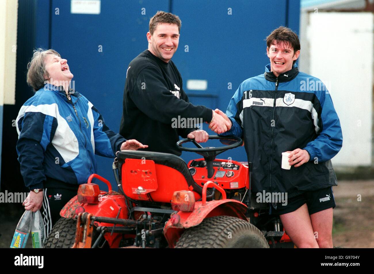 David hirst centre price sheffield wednesdays danny right groundsmans ...