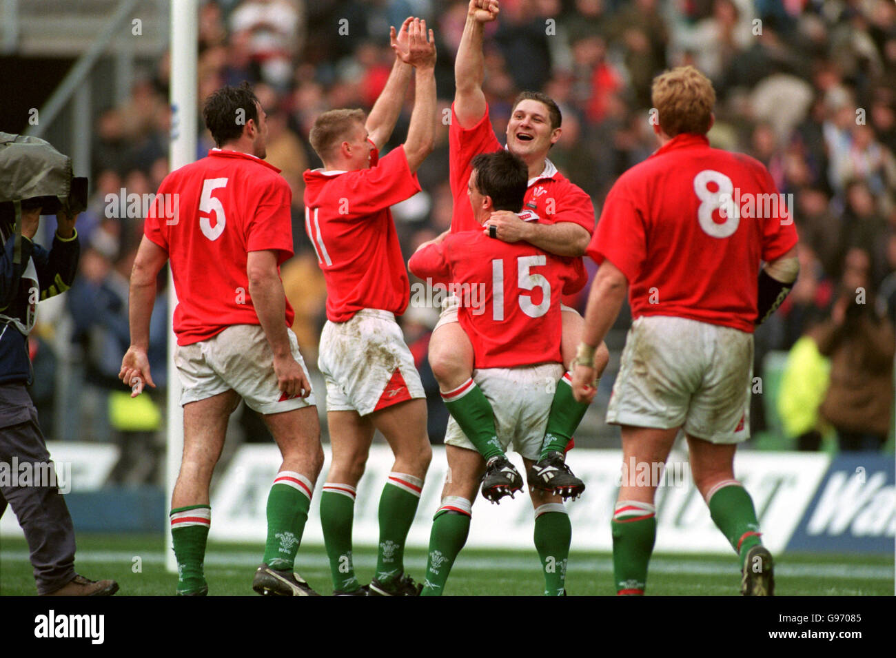 Rugby Union - Five Nations Championship - France v Wales. Wales's Peter ...