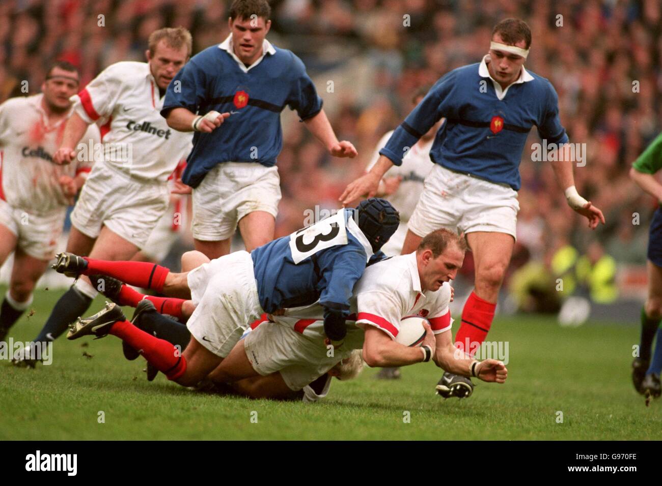 Rugby Union - Five Nations Championship - England v France. Pascal ...