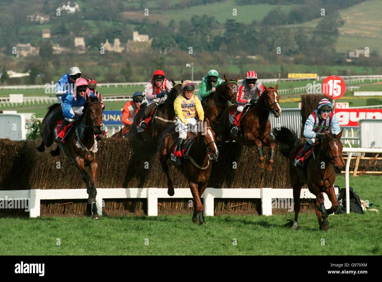 Horse Racing - Cheltenham Festival. Action from the Queen Mother ...