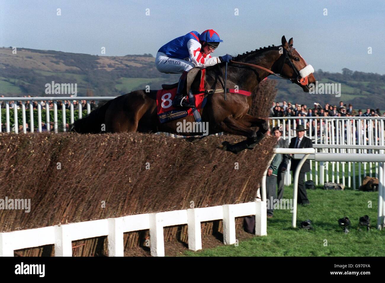 Paul Carberry on Looks Like Trouble in The Royal & Sunalliance Steeple ...