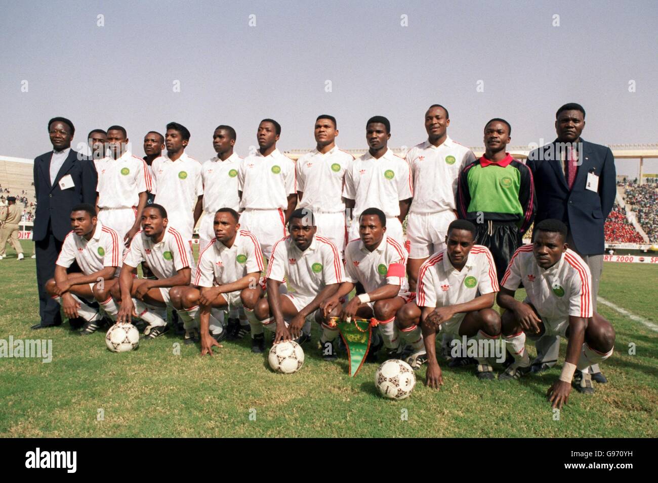 INTERNATIONAL SOCCER AFRICAN NATIONS CUP Stock Photo - Alamy