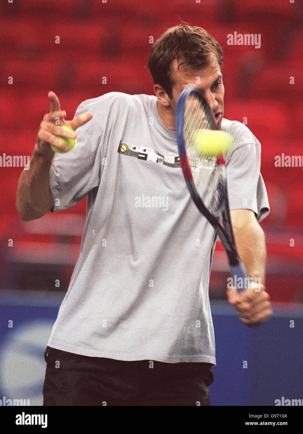 Tennis - Davis Cup Great Britain v U.S.A. - draw day. Great Britain's ...