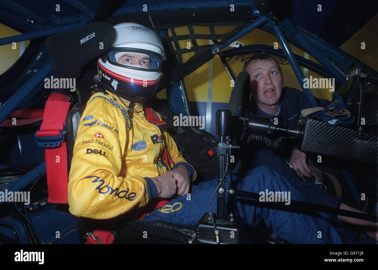 Ford Mondeo driver Anthony Reid preparing for the opening round of the ...
