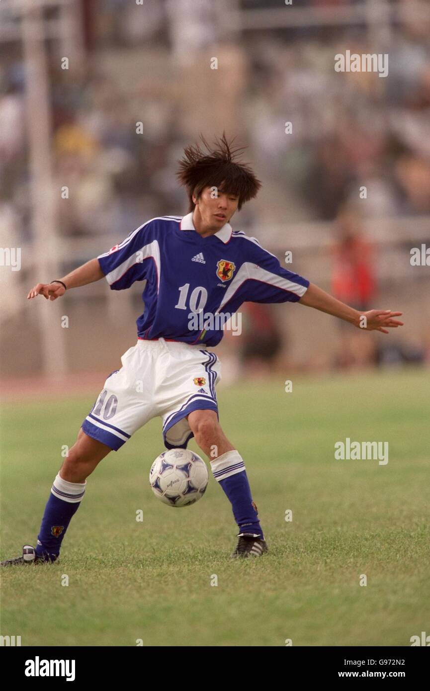 Soccer - World Youth Cup - Group E - Cameroon v Japan. Masashi Motoyama ...