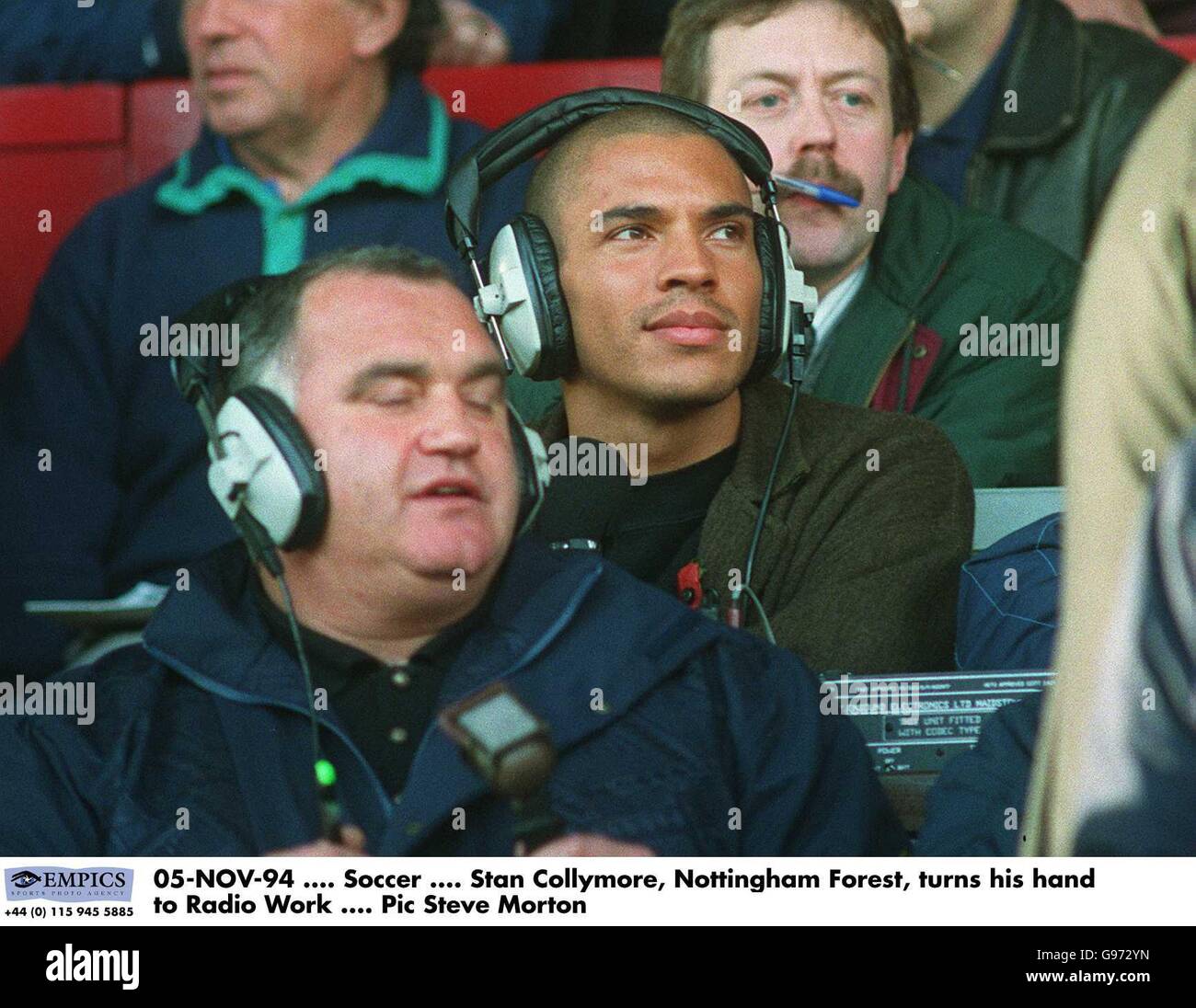 05-NOV-94. Soccer. Stan Collymore, Nottingham Forest, turns his hand to ...