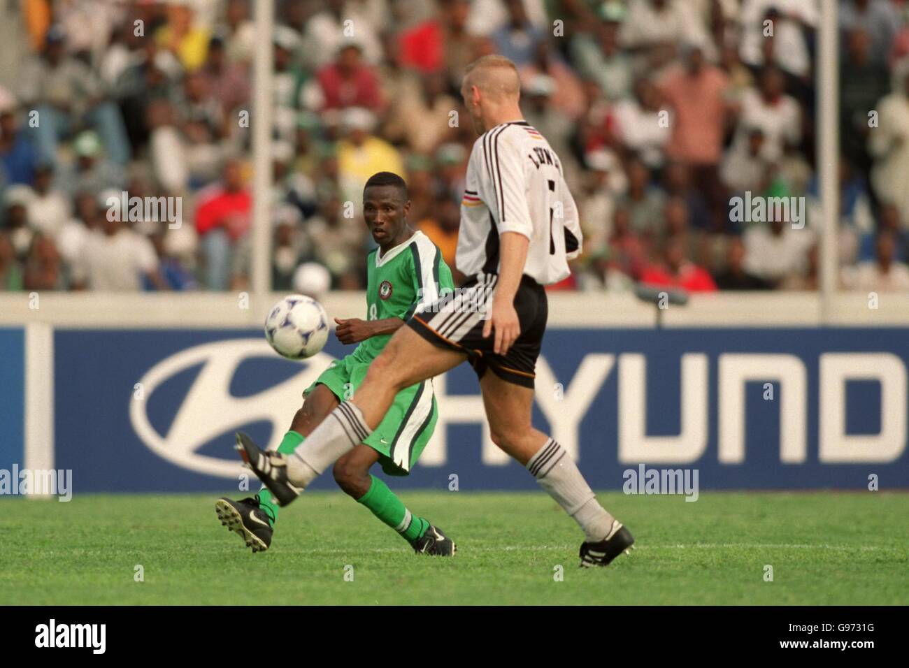 Soccer - World Youth Cup - Group A - Nigeria v Germany. Germany's ...