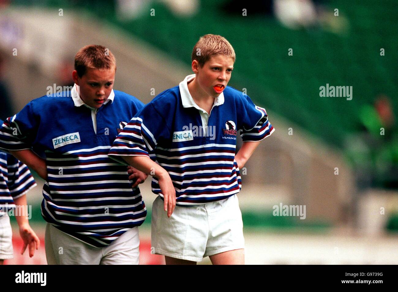 A member of the Wilmslow Wolves Rugby Club taking part in a skills ...