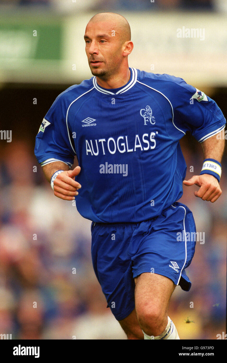 Soccer - FA Carling Premiership - Chelsea v Derby County. Gianluca ...