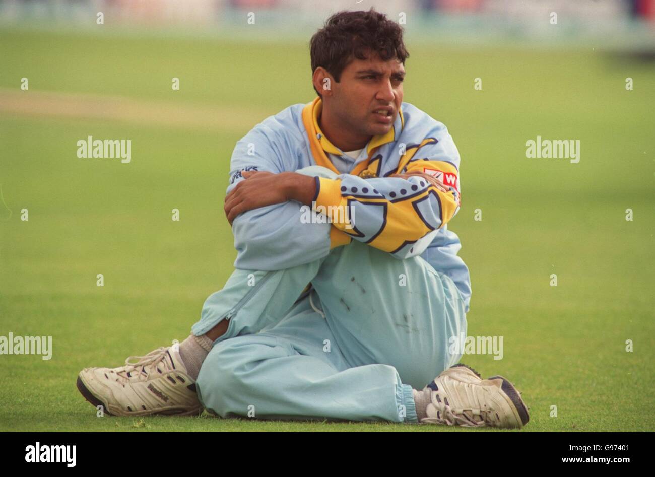Cricket - World Cup Warm Up Match - Nottinghamshire v India Stock Photo ...