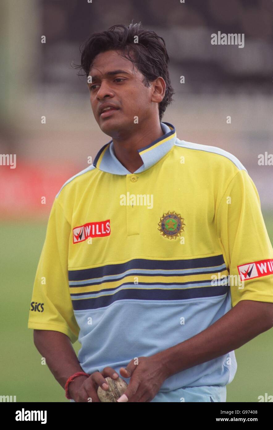 Cricket - World Cup Warm Up Match - Nottinghamshire v India. Debashish ...