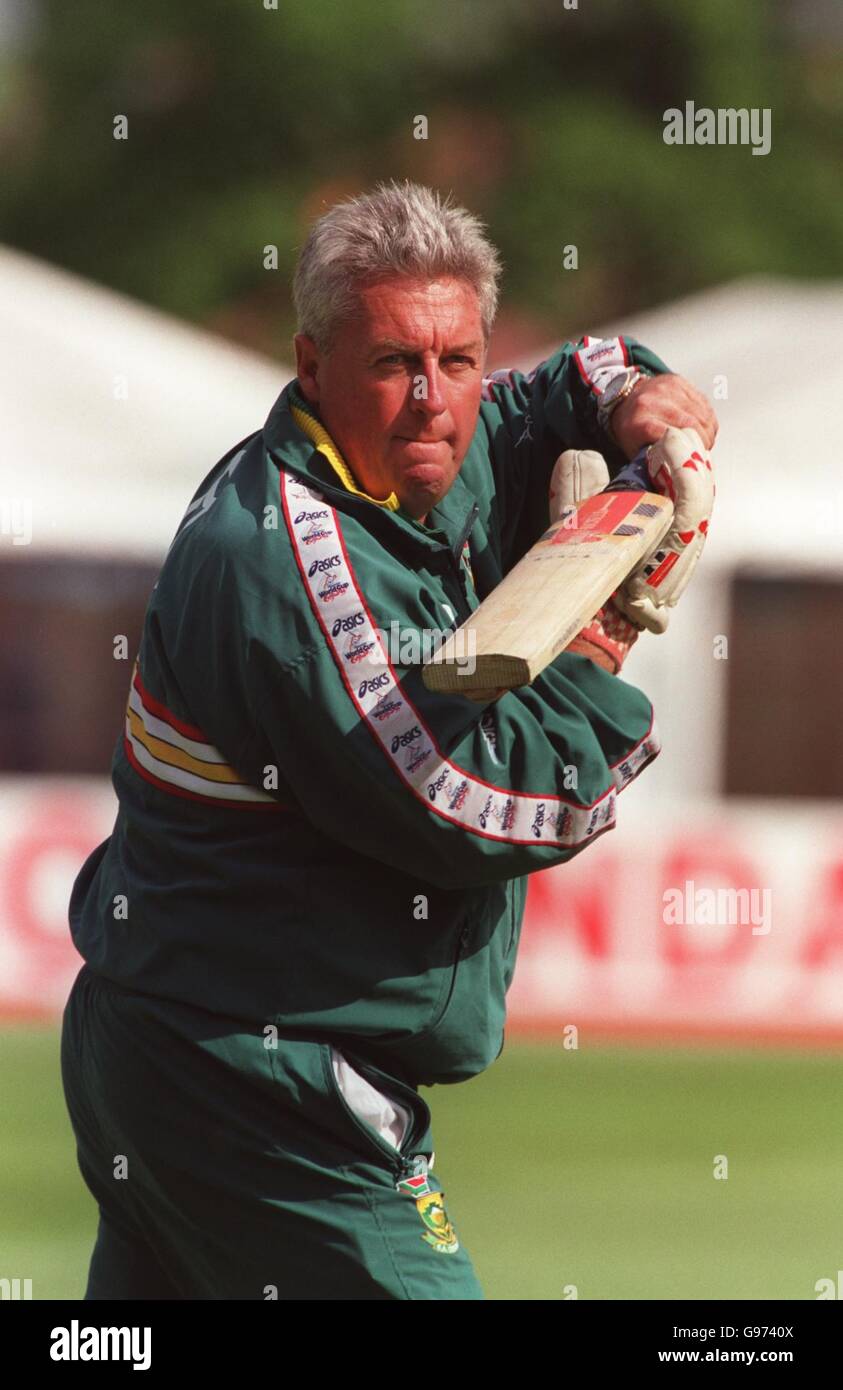 Cricket - World Cup Warm Up Match - Middlesex v South Africa Stock ...