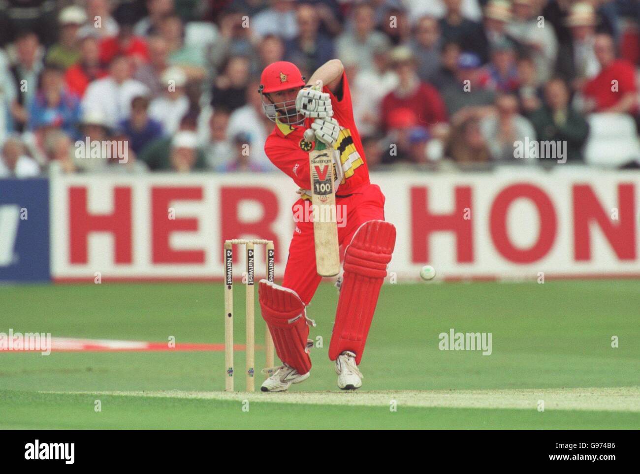 England V Zimbabwe Grant Flower High Resolution Stock Photography and ...
