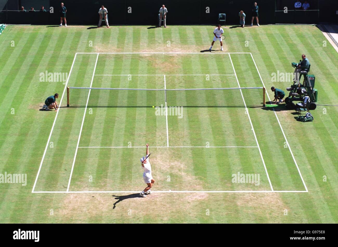 Wimbledon sapsford v sampras hi-res stock photography and images - Alamy