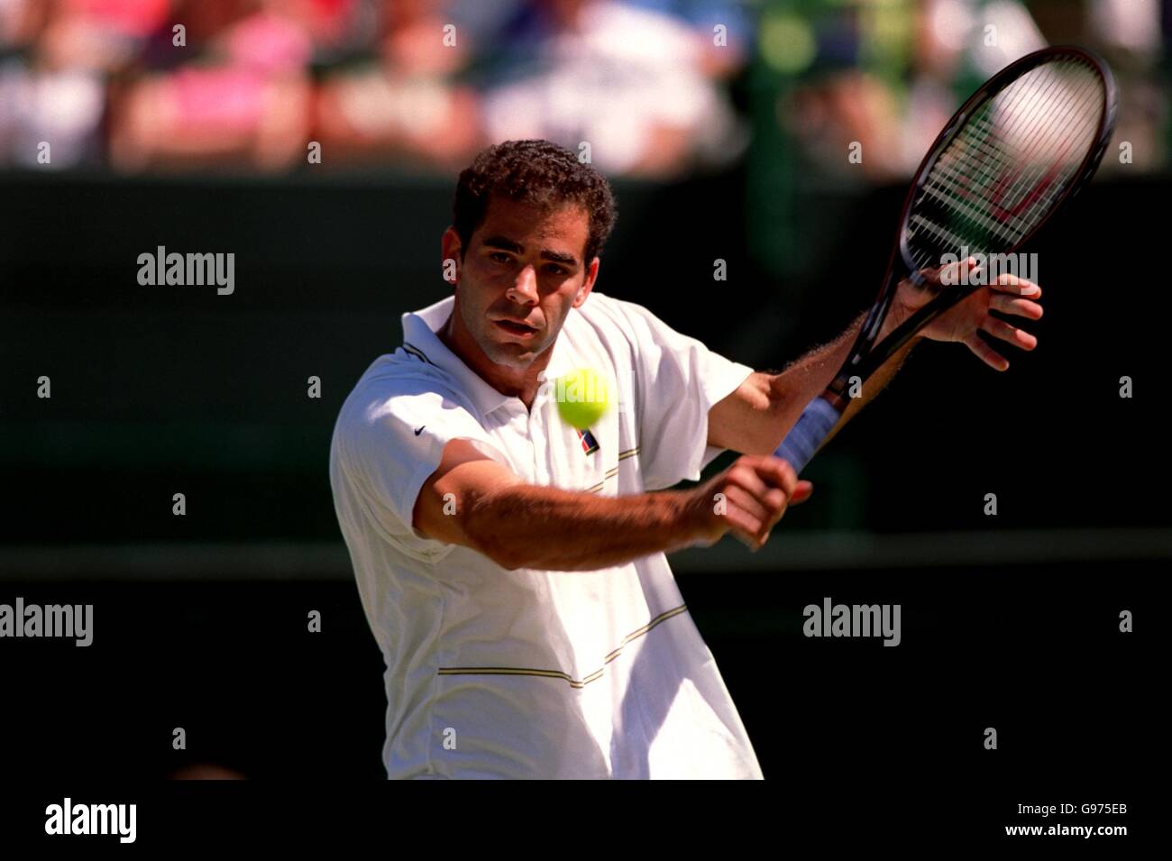 Wimbledon sapsford v sampras hi-res stock photography and images - Alamy