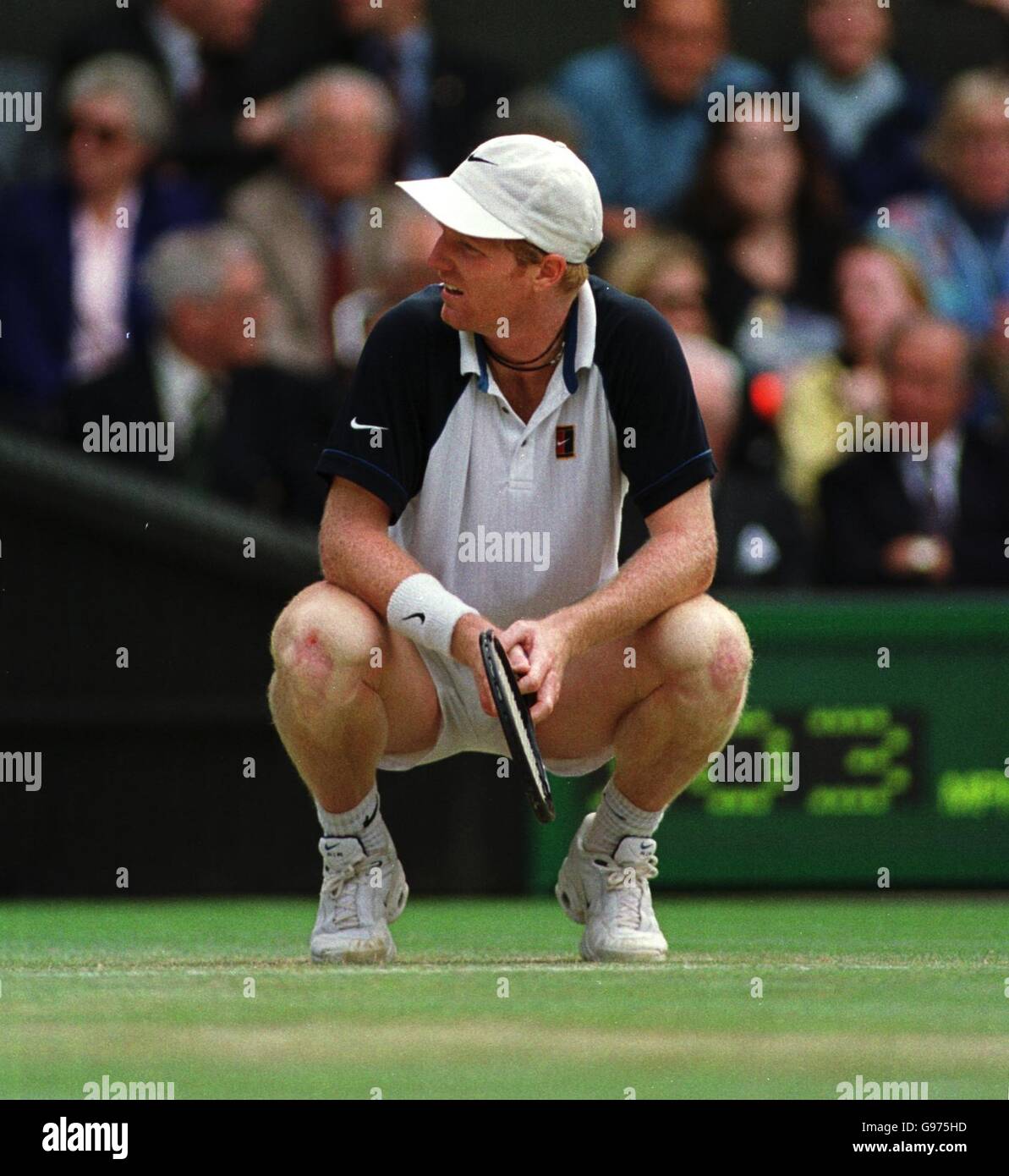 Wimbledon courier v henman hi-res stock photography and images - Alamy