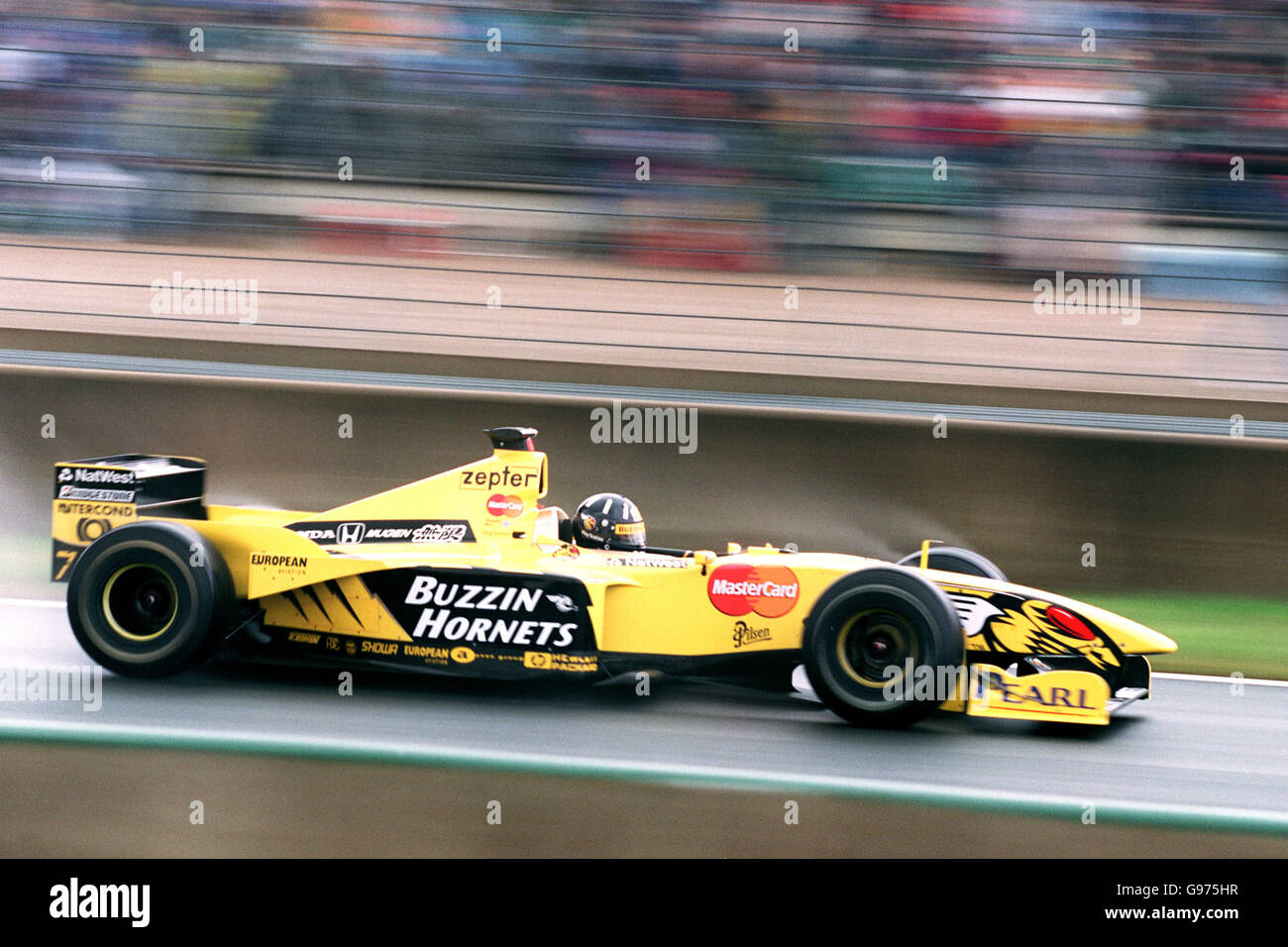 Formula One Motor Racing - French Grand Prix. Damon Hill, Jordan Stock ...