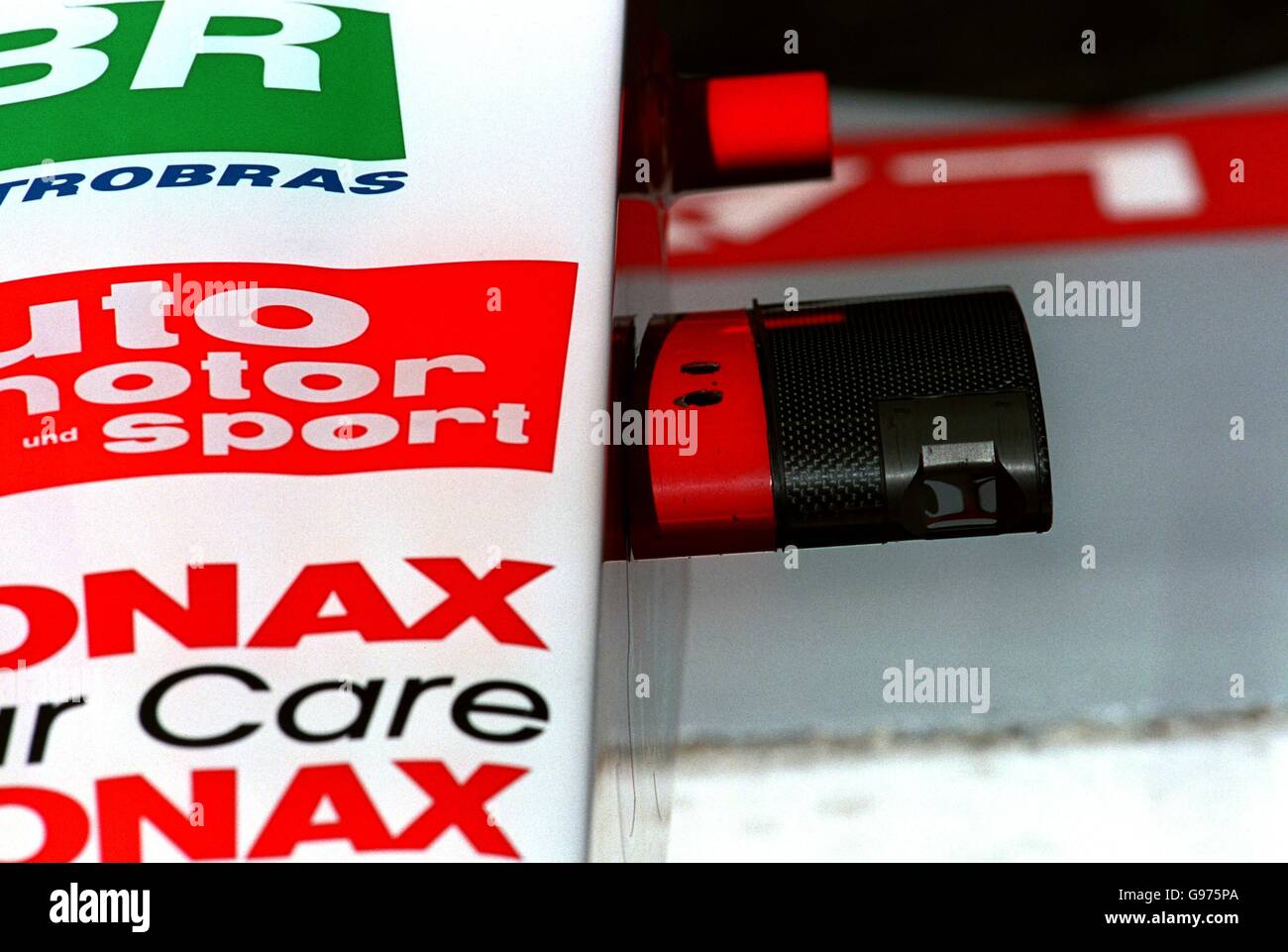 Formula One Motor Racing - French Grand Prix - Practice. A television ...