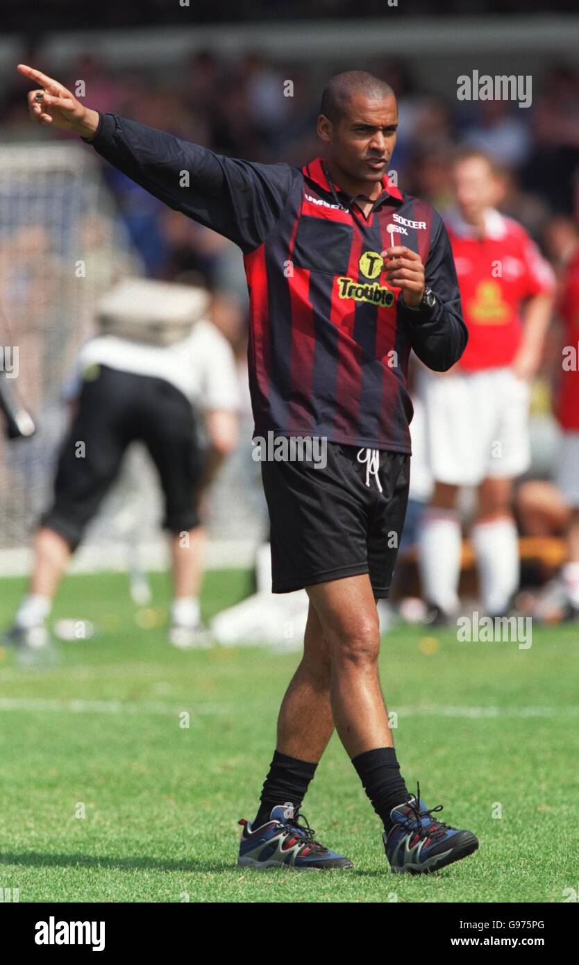 Soccer - Celebrity Soccer Six Tournament - Stamford Bridge. Referee ...