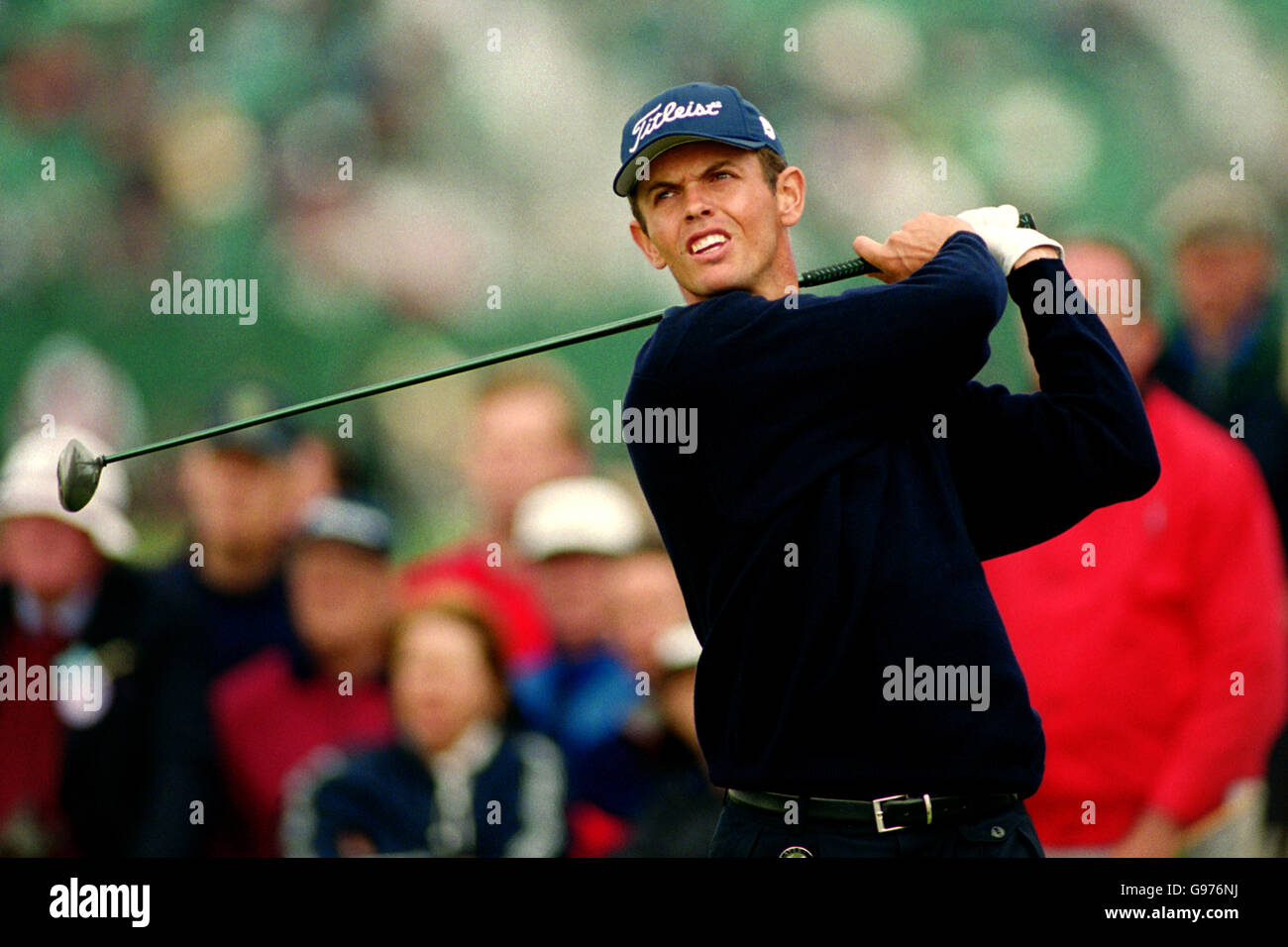 Golf - The Open Championship - Carnoustie -. Andrew Coltart tees off on ...