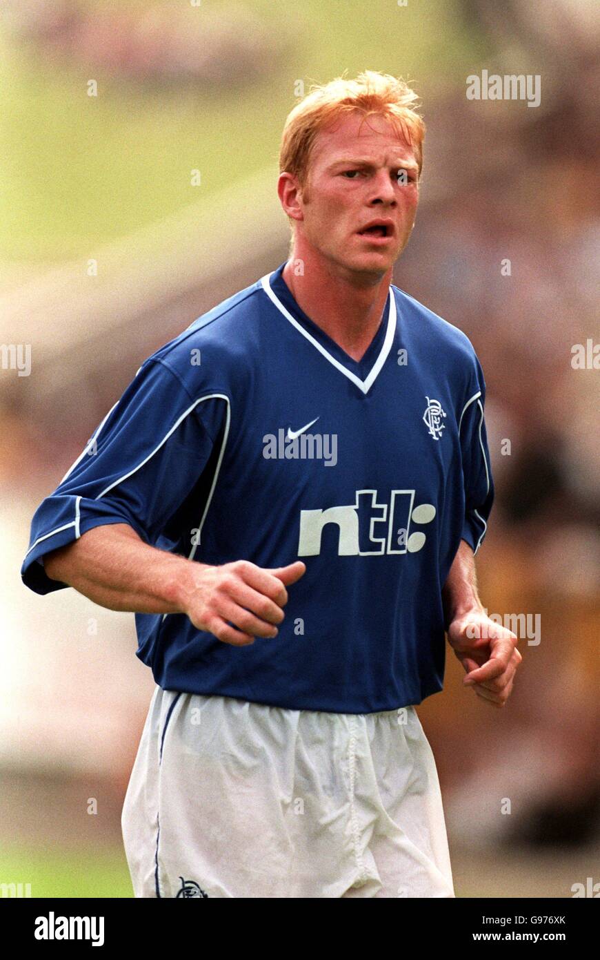 Scottish soccer friendly livingston v rangers hi-res stock photography ...