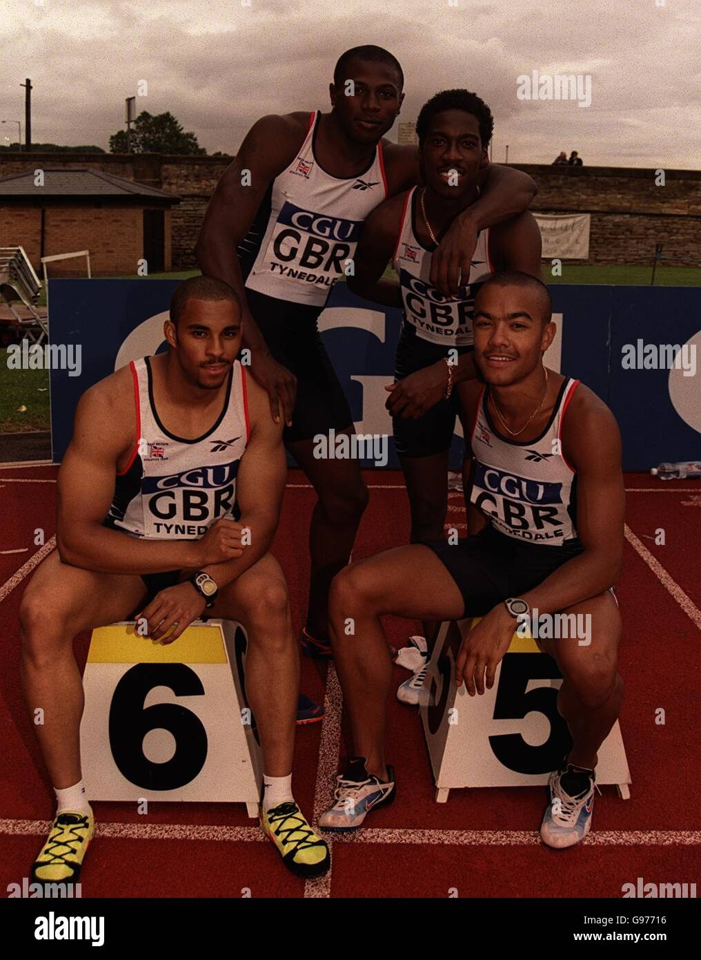Athletics cgu international athletics great hi-res stock photography ...