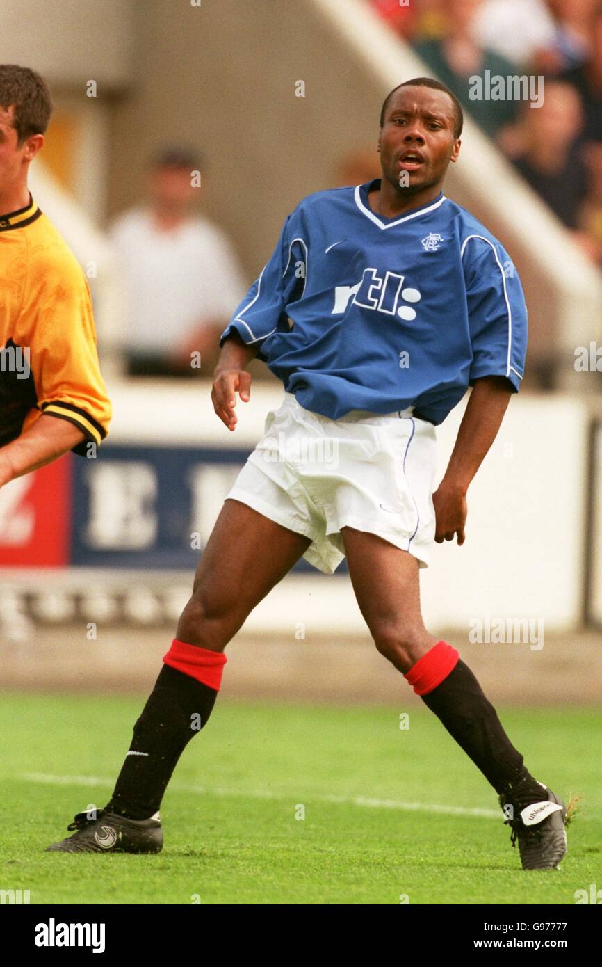 Scottish Soccer - Friendly - Livingston v Rangers. Rod Wallace, Rangers ...