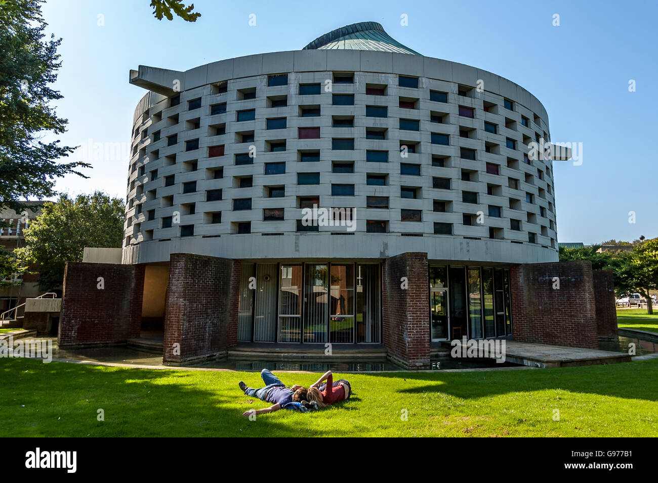 The Meeting House Building at the University of Sussex Stock Photo - Alamy