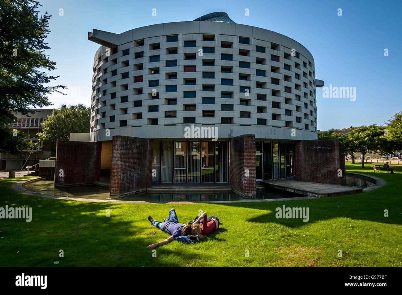 The Meeting House Building at the University of Sussex Stock Photo - Alamy