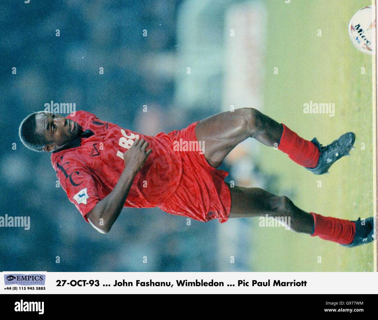 Sport Football John Fashanu High Resolution Stock Photography and ...