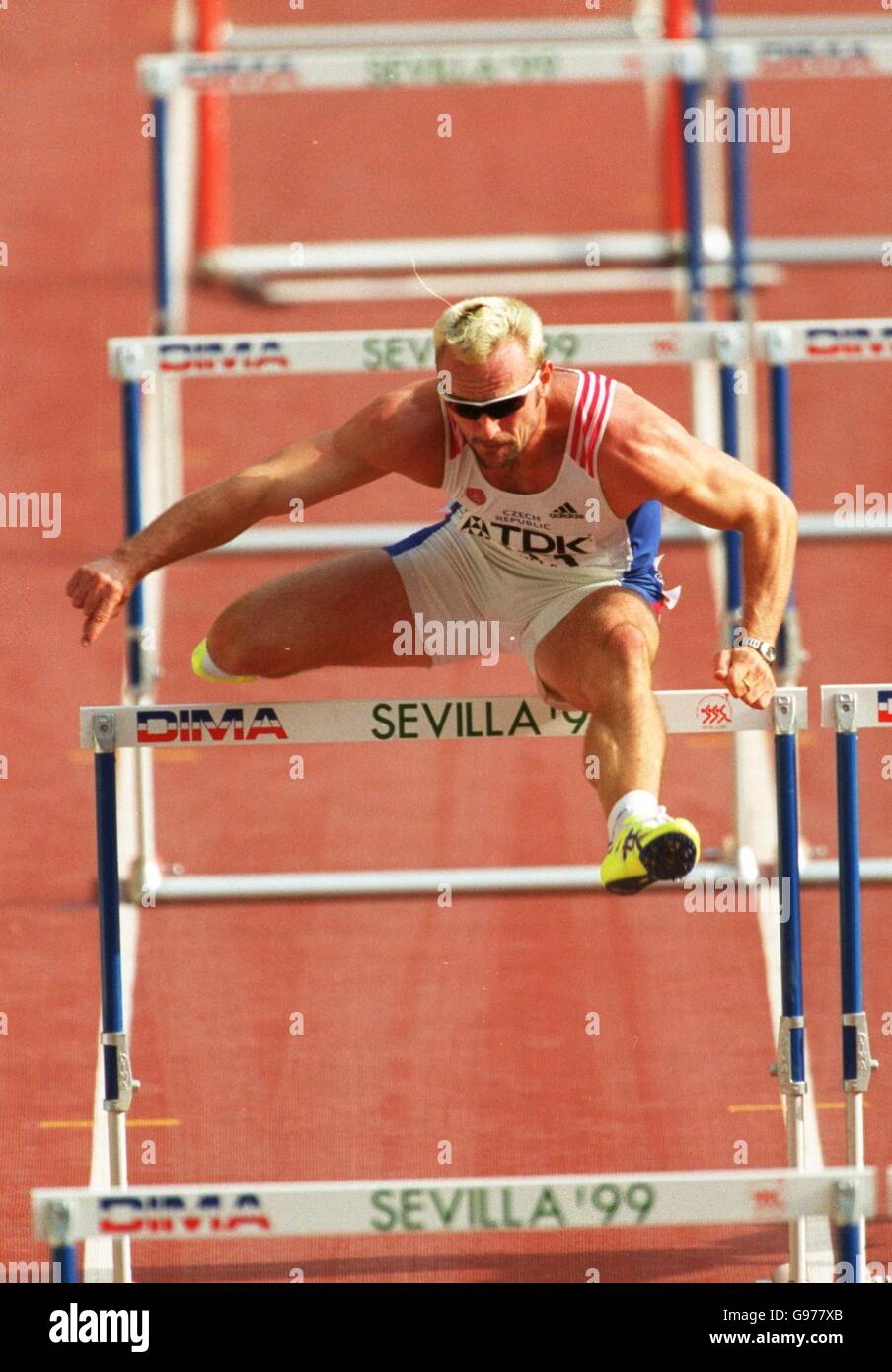Athletics - World Championships - Sevilla. Great Britain's Tomas Dvorak ...