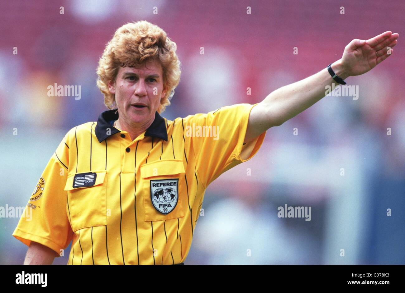 Referee sandra hunt hi-res stock photography and images - Alamy