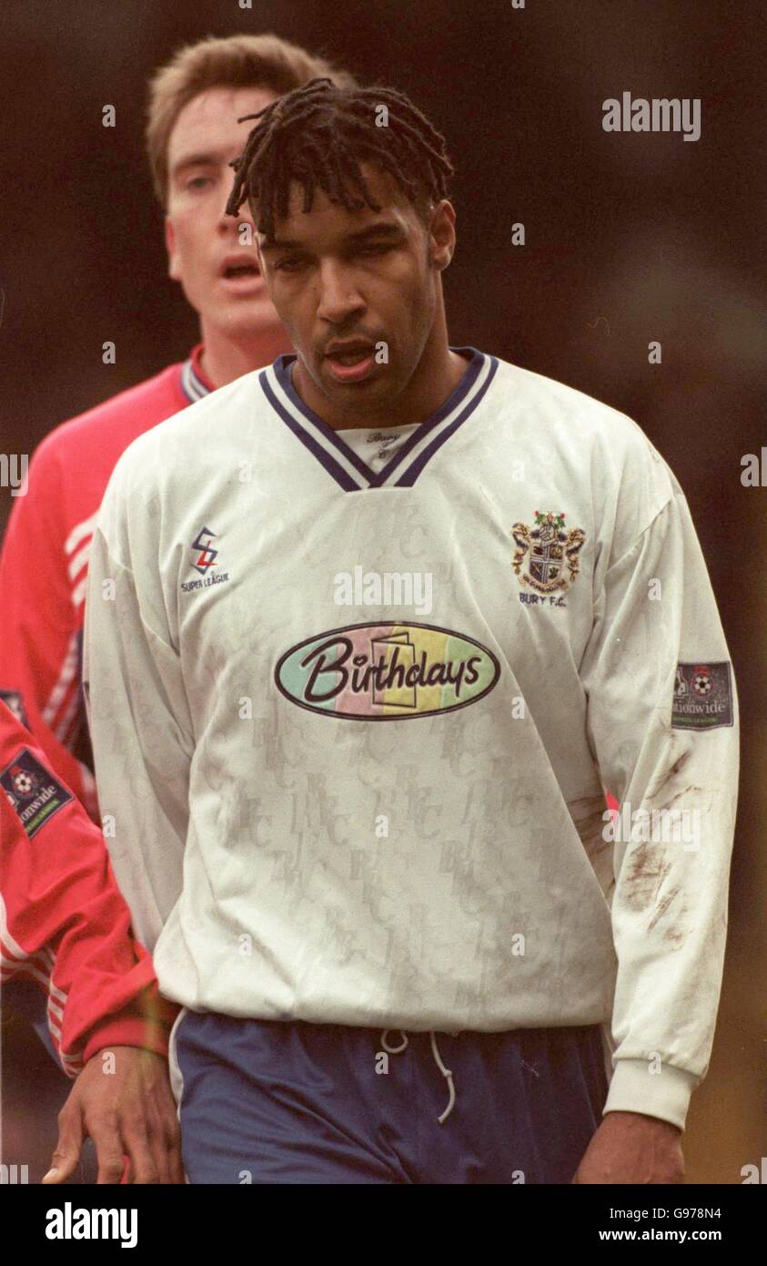 Soccer nationwide league division one bury v crystal palace hi-res ...