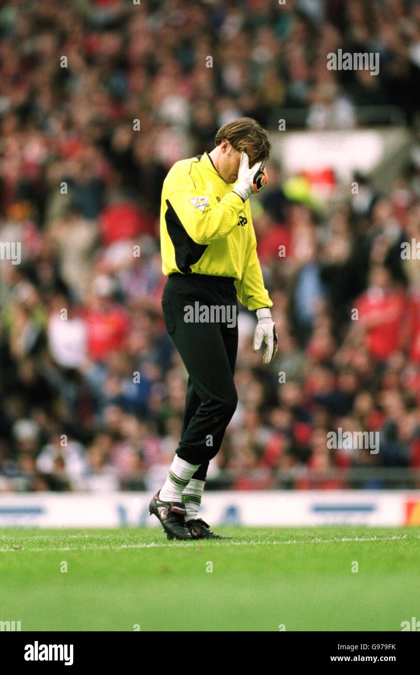 Manchester uniteds massimo taibi hi-res stock photography and images ...