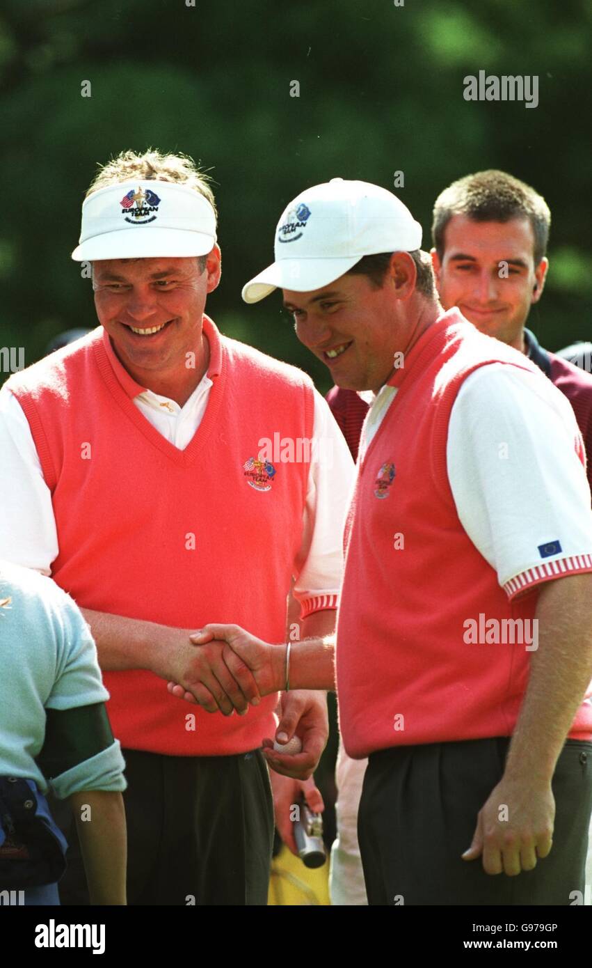 Golf the 33rd ryder cup matches the country club brookline hi-res stock ...