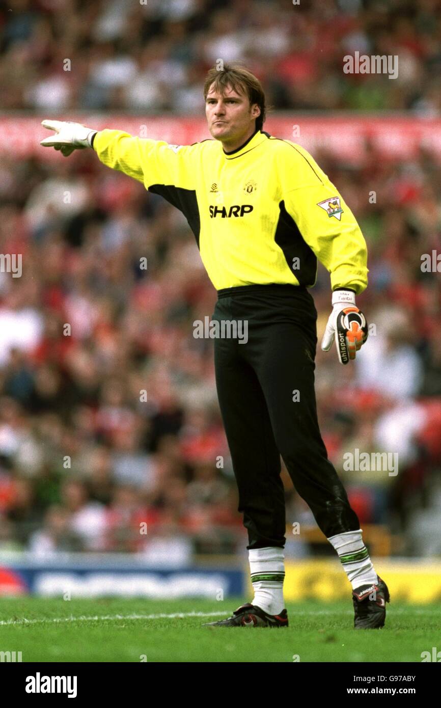 Manchester uniteds massimo taibi hi-res stock photography and images ...